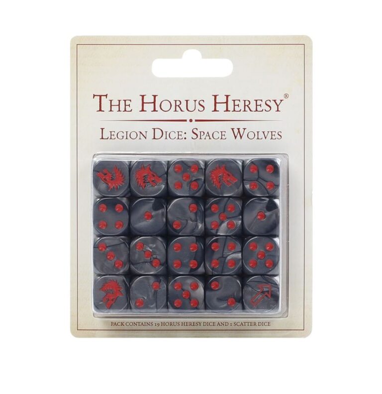Legion Dice – Space Wolves - Celaeno Comics - TIenda online Warhammer